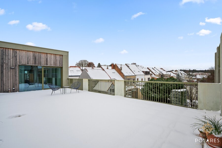 Luxueus gemeubeld penthouse in het hart van Tervuren